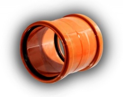 110mm Double Socket Slip Coupling www.gasandwaterpipelines.co.uk