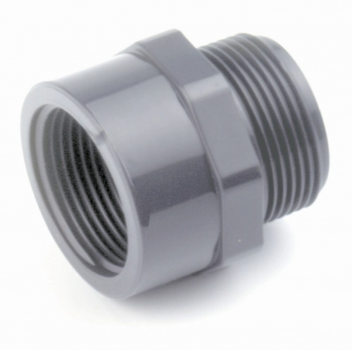 1" Male BSP x 1¼" Female BSP Threaded Reducing Nipple - PVCu Pressure ...