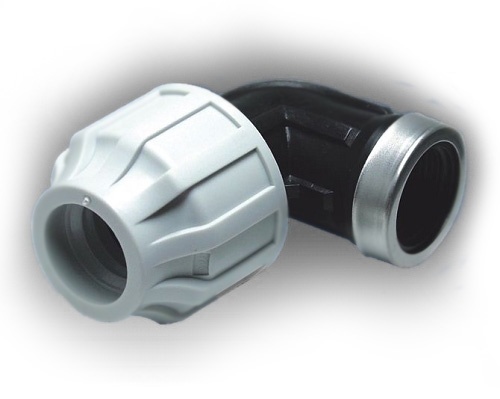 25mm MDPE Elbow x 1” Female BSP www.gasandwaterpipelines.co.uk
