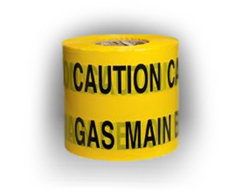 Gas Warning Tape x 365m www.gasandwaterpipelines.co.uk