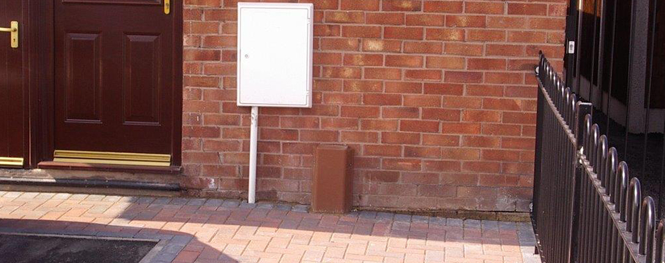 INSUduct® MDPE Pipe Entry Protection Box www.gasandwaterpipelines.co.uk