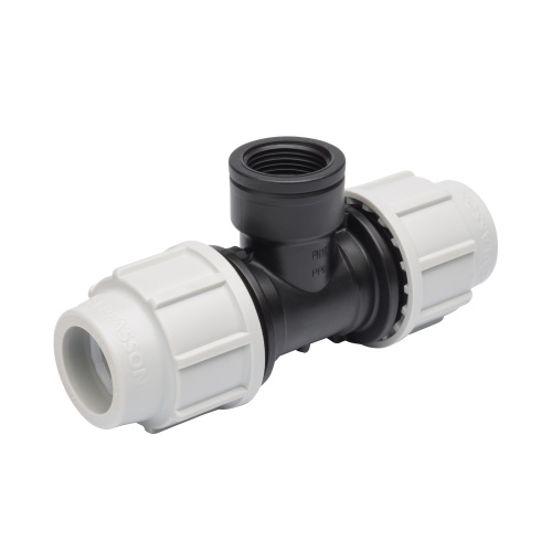 50mm x 1½” 90° Slip Tee Female BSP Offtake www.gasandwaterpipelines.co.uk