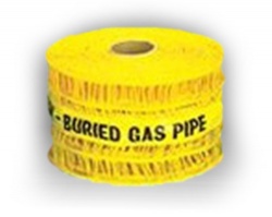 Gas - Detectable Warning Mesh 200mm x 100m www.gasandwaterpipelines.co.uk