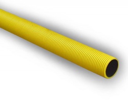 Yellow Twinwall Duct 63mm x 50m Coil www.gasandwaterpipelines.co.uk